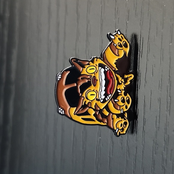 None | Jewelry | My Neighbor Totoro Catbus Inspired Enamel Pin | Poshmark